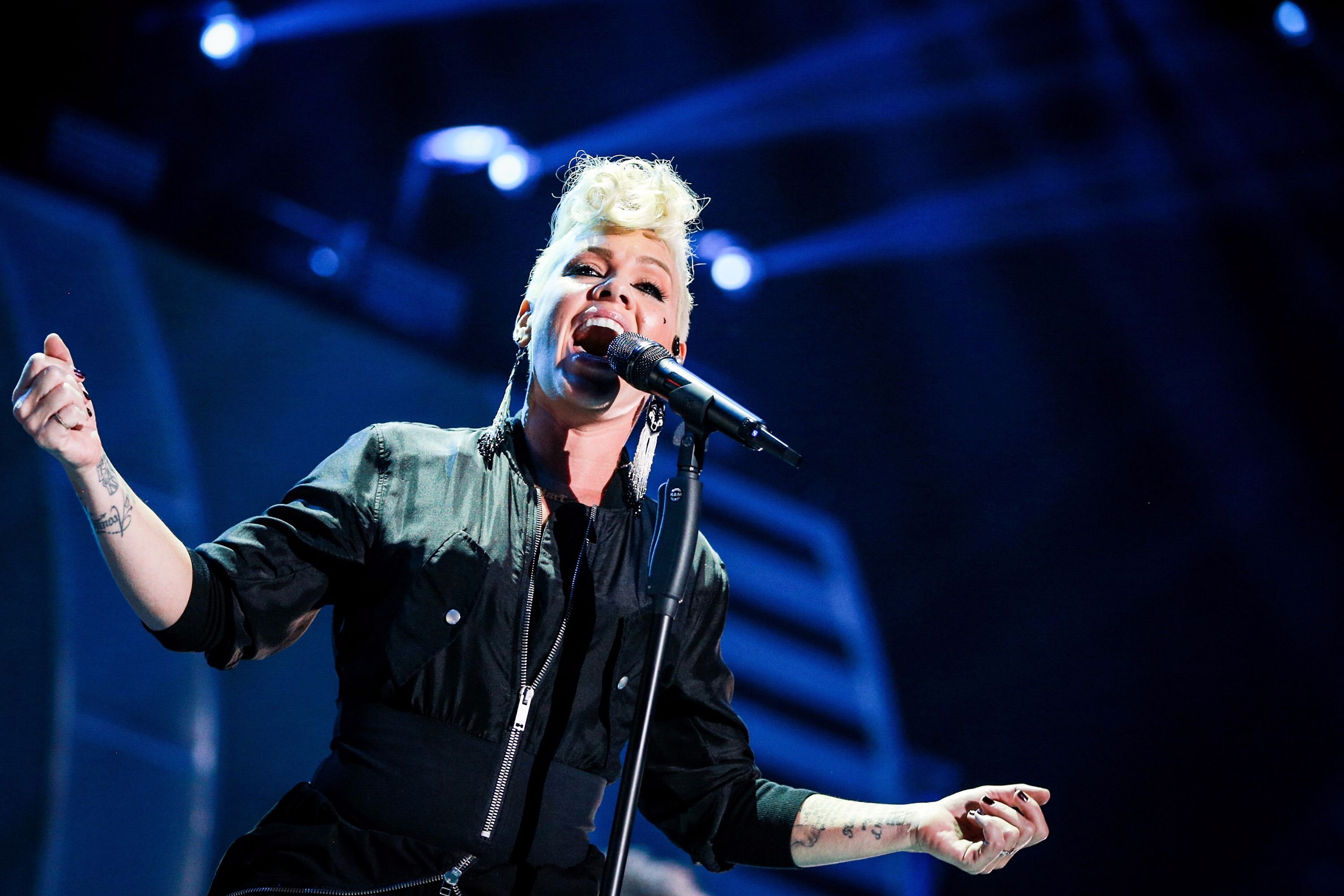 Singer Pink Talks Visit To Berlin Holocaust Memorial – The Forward