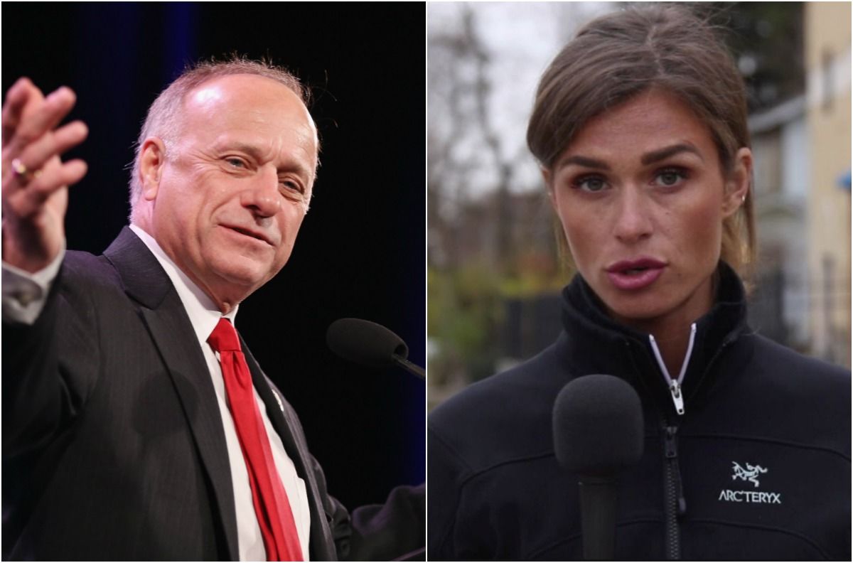 Steve King Endorses White Nationalist Faith Goldy – The Forward